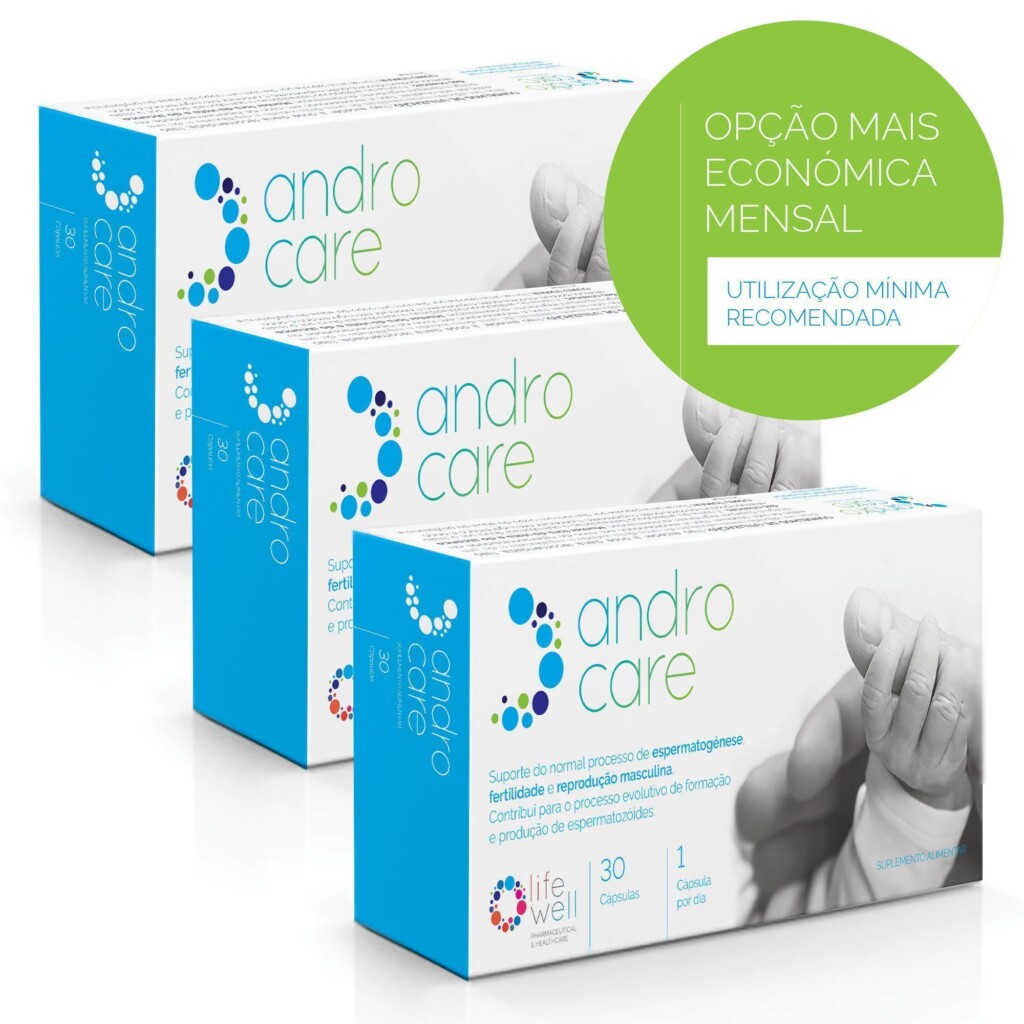 AndroCare - 30 Cápsulas - 1 unidade - LifeWell Portugal